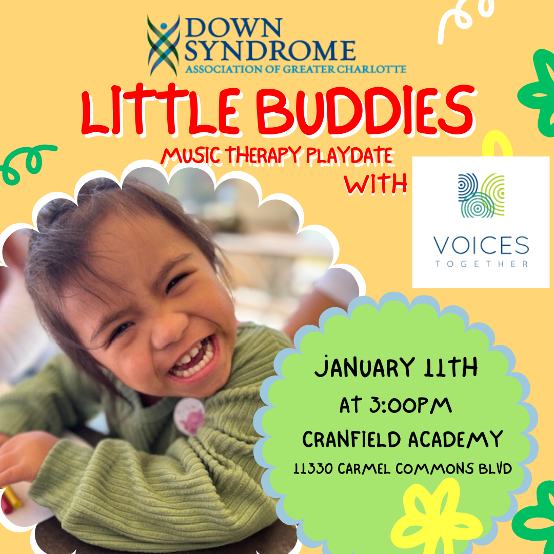 THE DOWN SYNDROME ASSOCIATION OF GREATER CHARLOTTE INC - Little Buddies ...