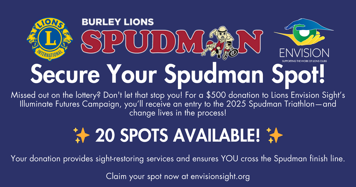 Envision Sight Inc. - Spudman 2025 Registration
