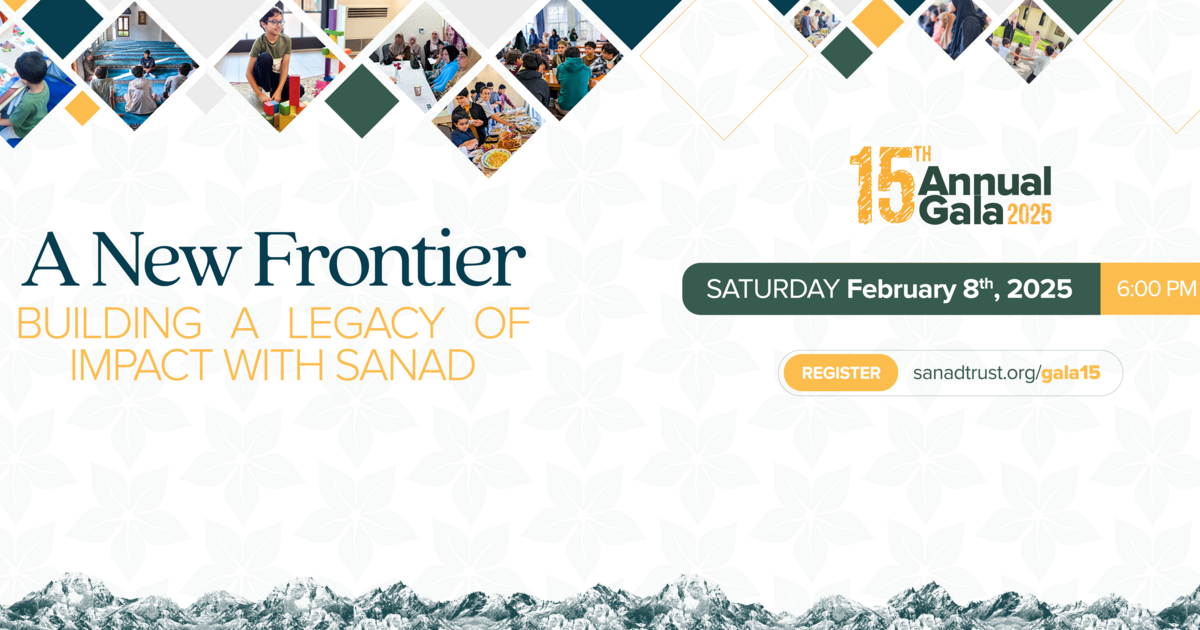 SANAD TRUST FOUNDATION INC - Sanad Gala 2025