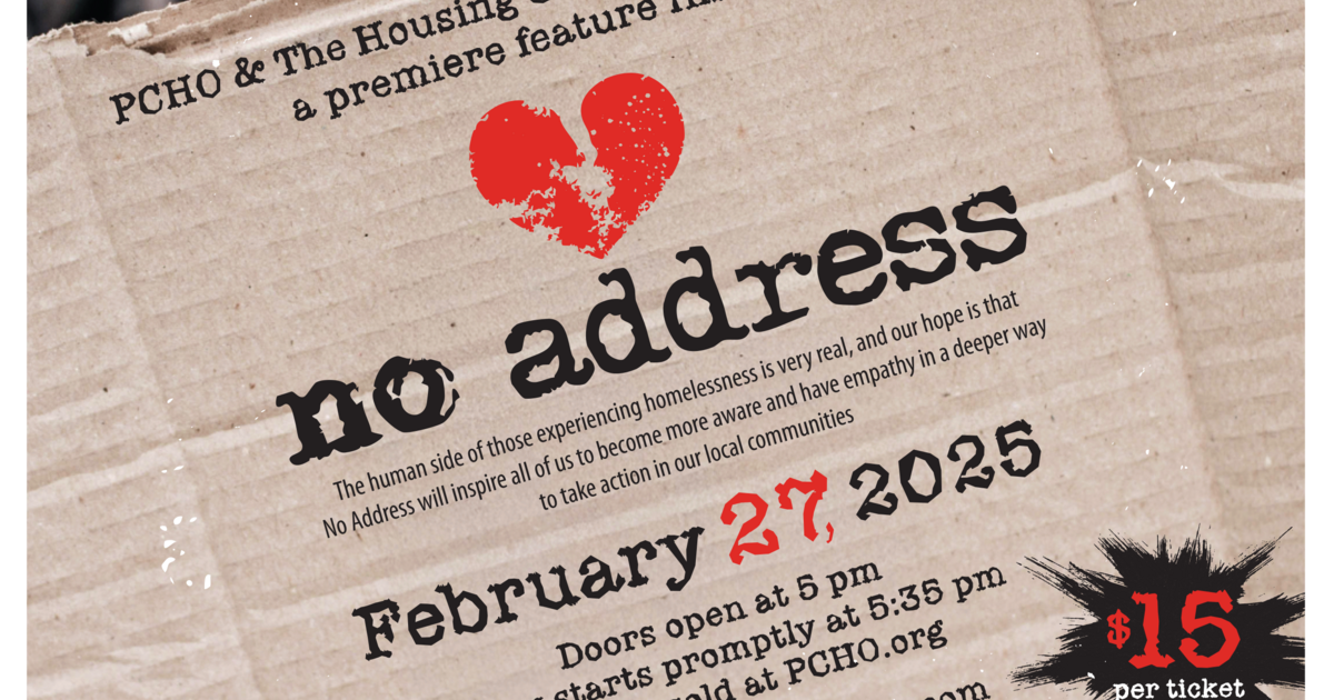 PERSON CENTERED HOUSING OPTIONS - Screening of "No Address" at AMC Webster
