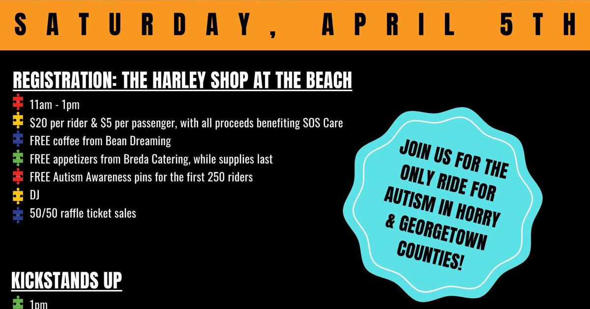 SOS Health Care - 7th Annual Ride For Autism 2025