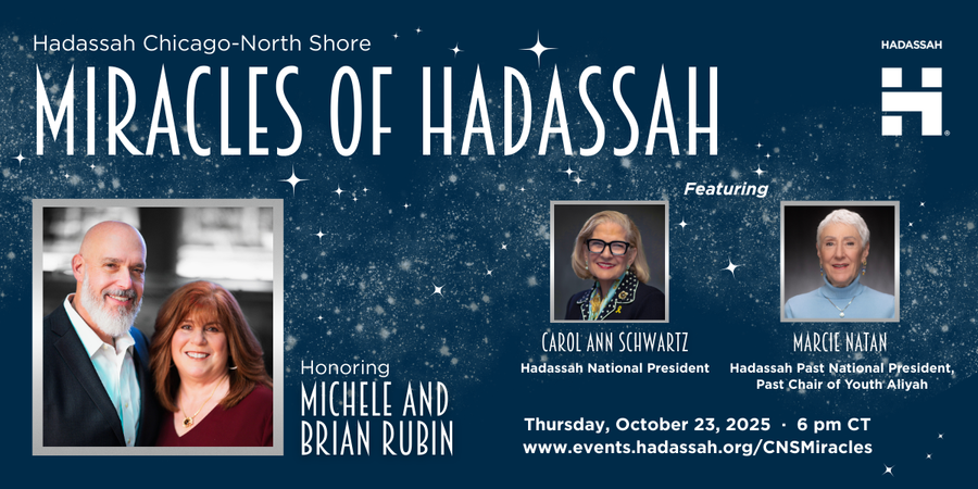 Hadassah The Womens Zionist Organization Of America - MW - CNS ...