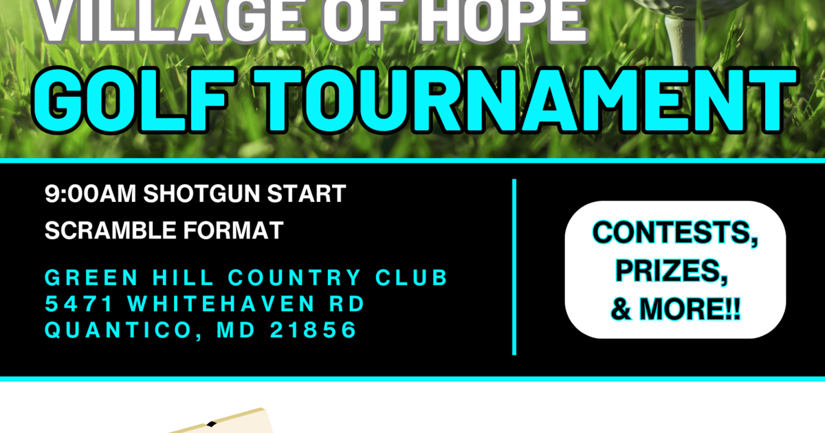 Village of Hope Inc - 3rd Annual Village of Hope Golf Tournament