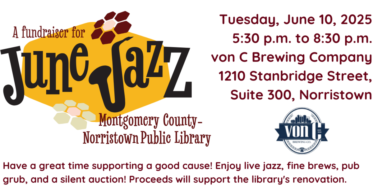 Montgomery County Norristown Public Library - June Jazz 2025