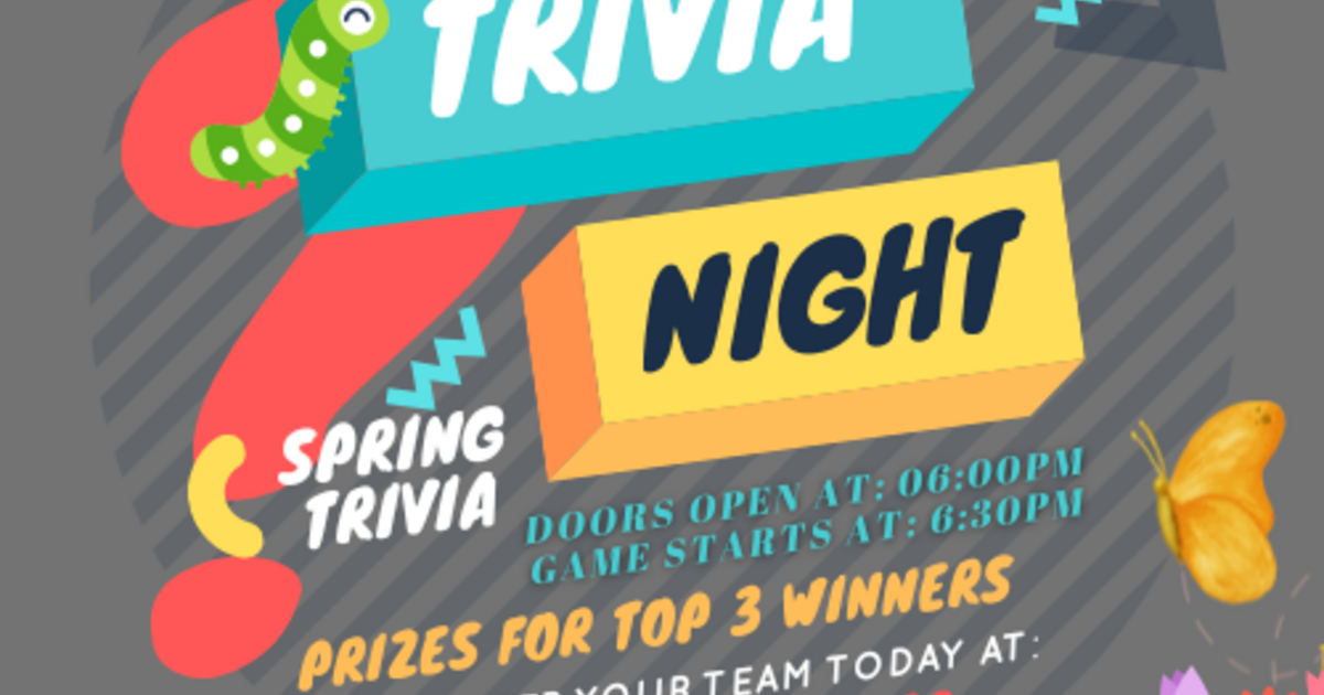 Lebanon Community Library Association - Spring Into Trivia Night
