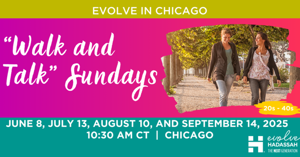 Hadassah The Womens Zionist Organization Of America - MW - Evolve in ...