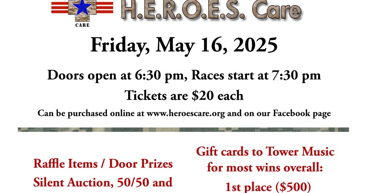 H.E.R.O.E.S. Care, Inc. - Mouse Races to benefit HEROES Care