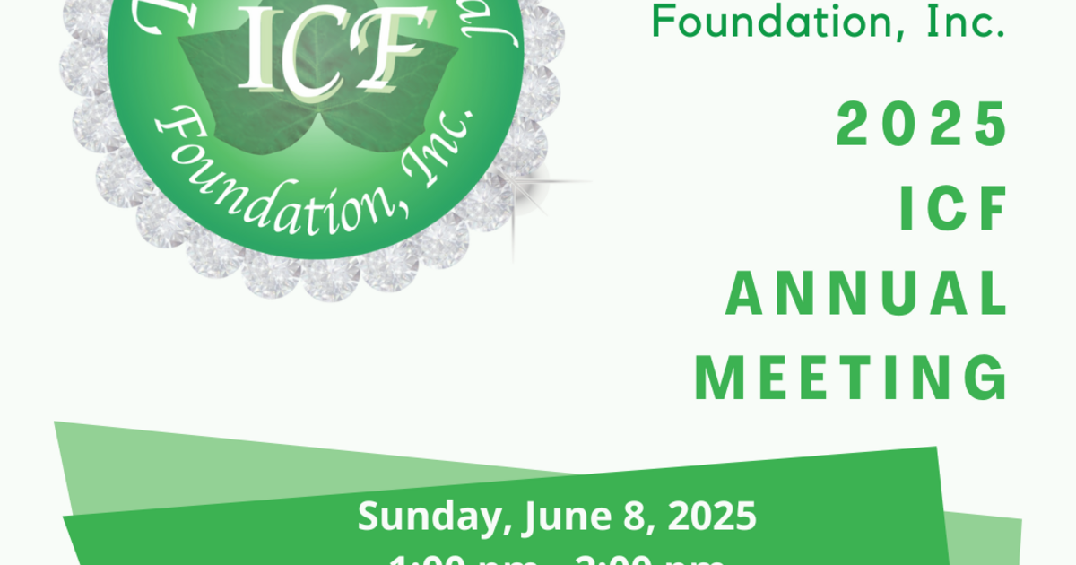 Ivy Centennial Foundation Inc - 2025 ICF Annual Meeting