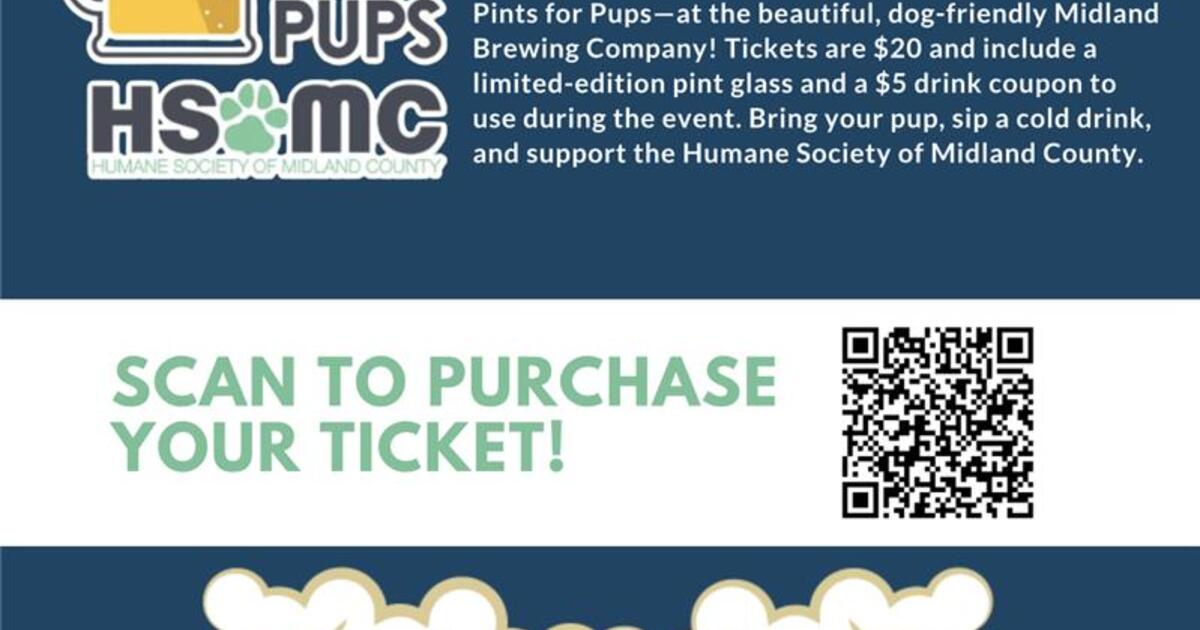 Midland County Humane Society - Pints for Pups 2025