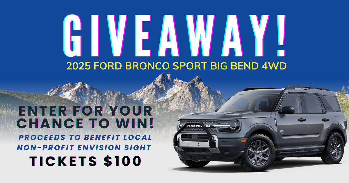 Envision Sight Inc. - 2025 Ford Bronco Giveaway