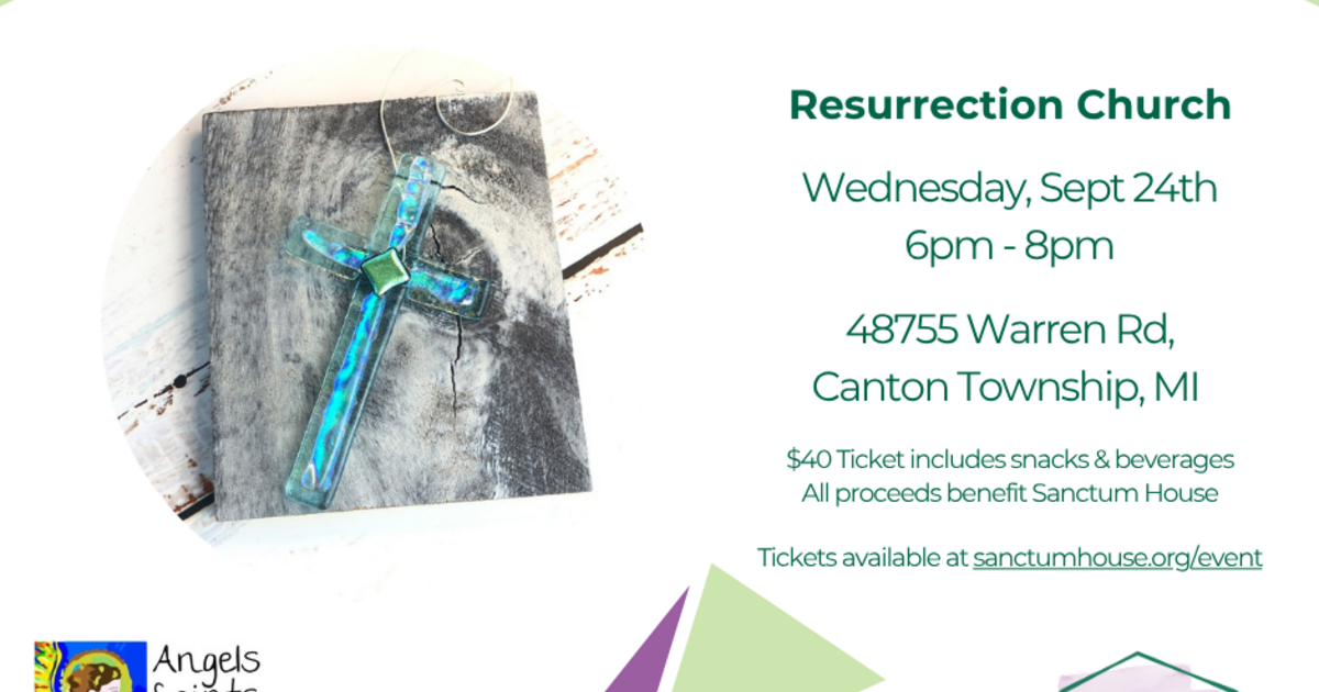 Sanctum House Inc - Resurrection Church Craft Night September 2025
