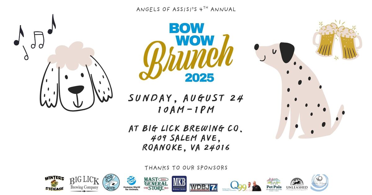 Angels of Assisi - Bow Wow Brunch 2025