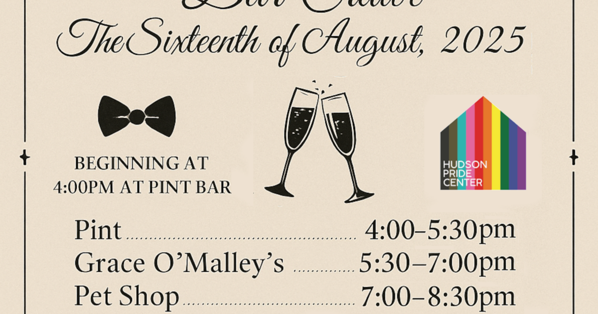 Hudson Pride Center - 10th Annual Jersey City Bar Crawl