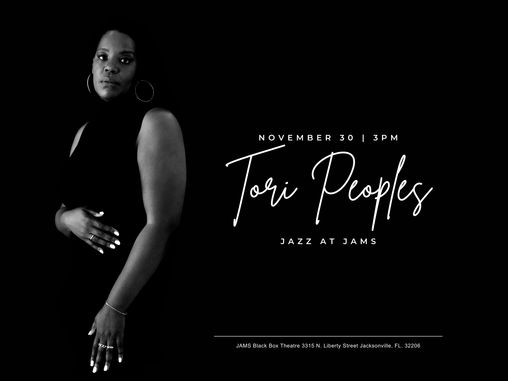 Jacksonville Arts and Music School - JAZZ at JAMS featuring Tori Peoples