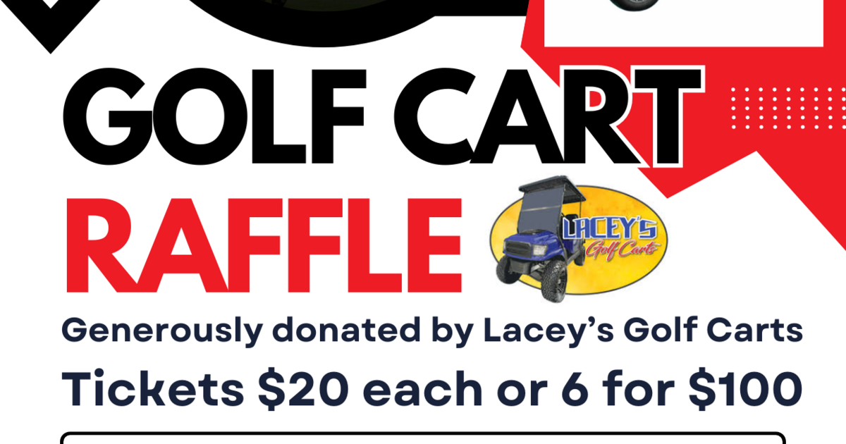 Huffman Isd Education Foundation - Lacey's Golf Cart Raffle 2025