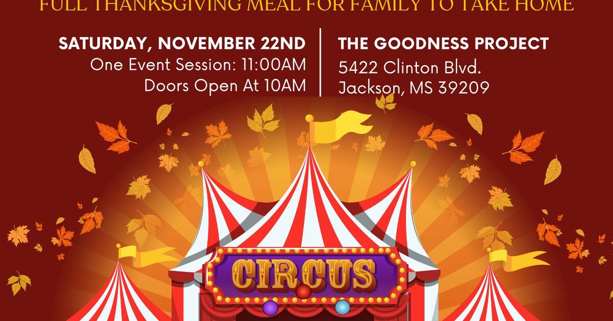 Goodness Outreach Depot - Thanksgiving Outreach