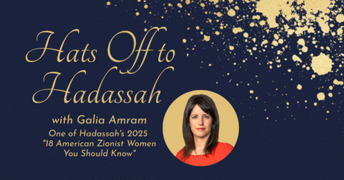 Hadassah The Womens Zionist Organization Of America - West - HSC - San ...