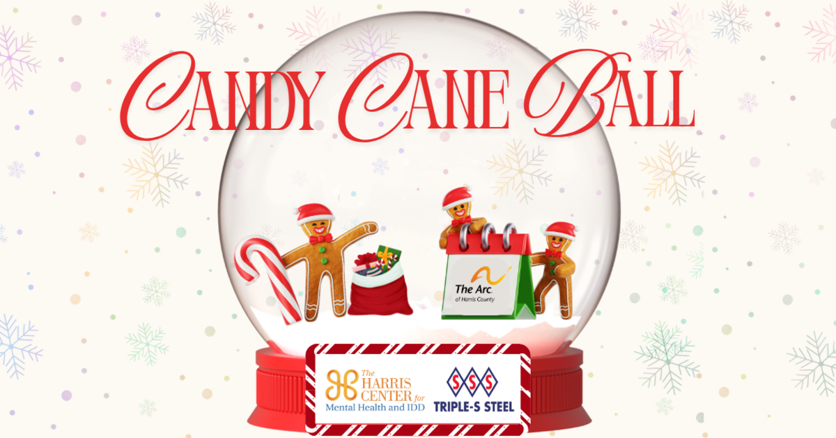 The Arc of Harris County - Candy Cane Ball