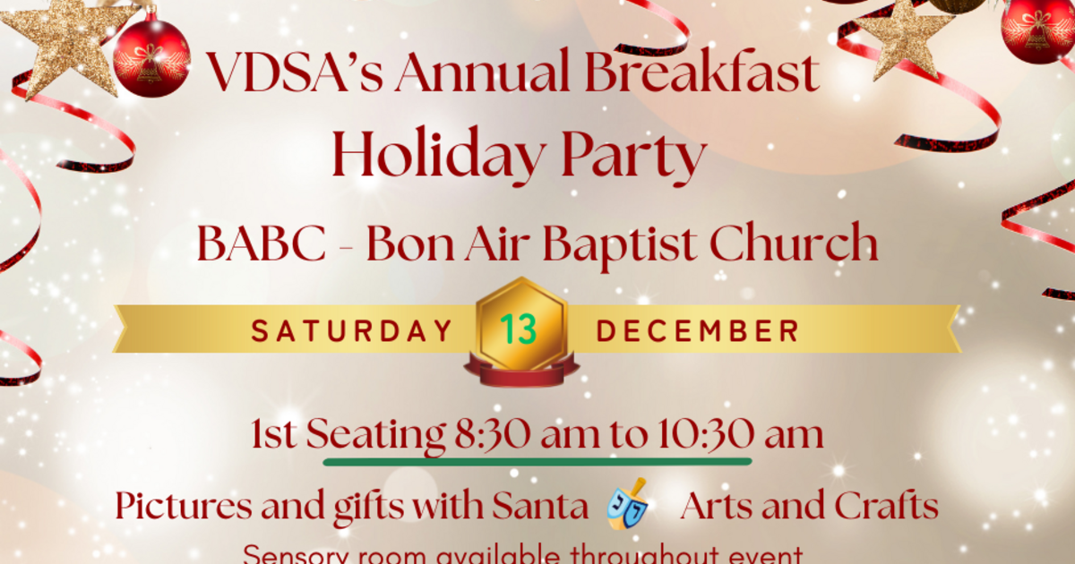 Virginia Down Syndrome Association - VDSA's Annual Holiday Party ...