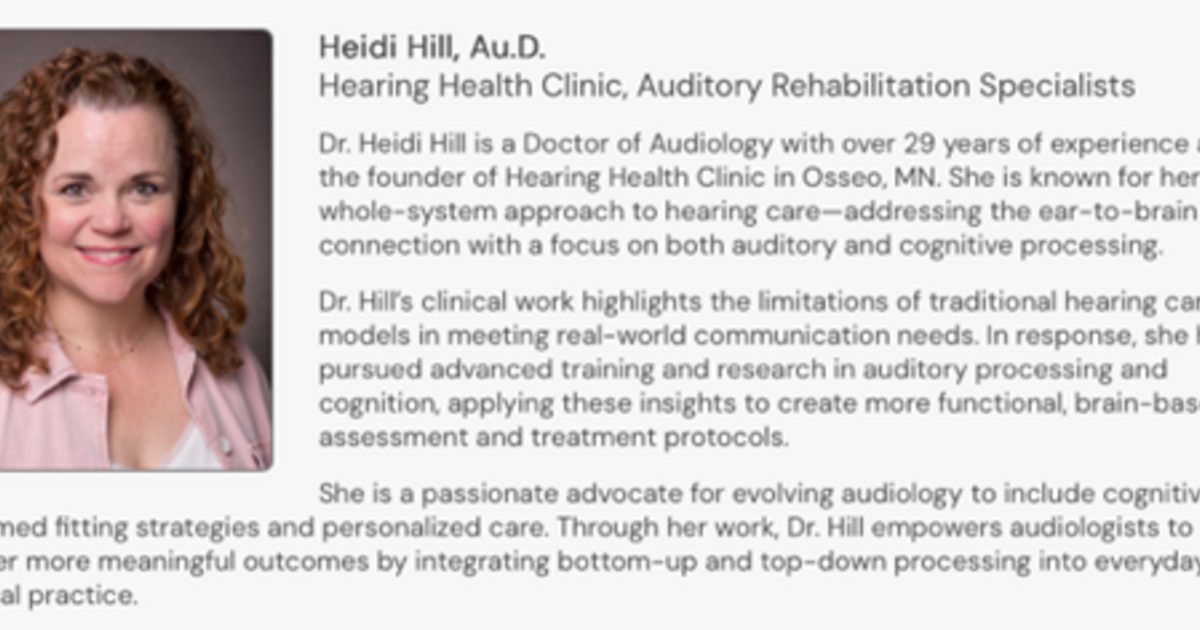 Hearing the Call, Inc. - CEU EVENT: Optimal Hearing Aid Fittings with ...