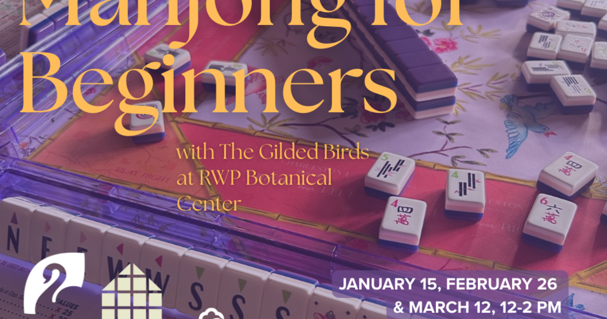 Roger Williams Park Conservancy Inc - Mahjong for Beginners at RWP ...