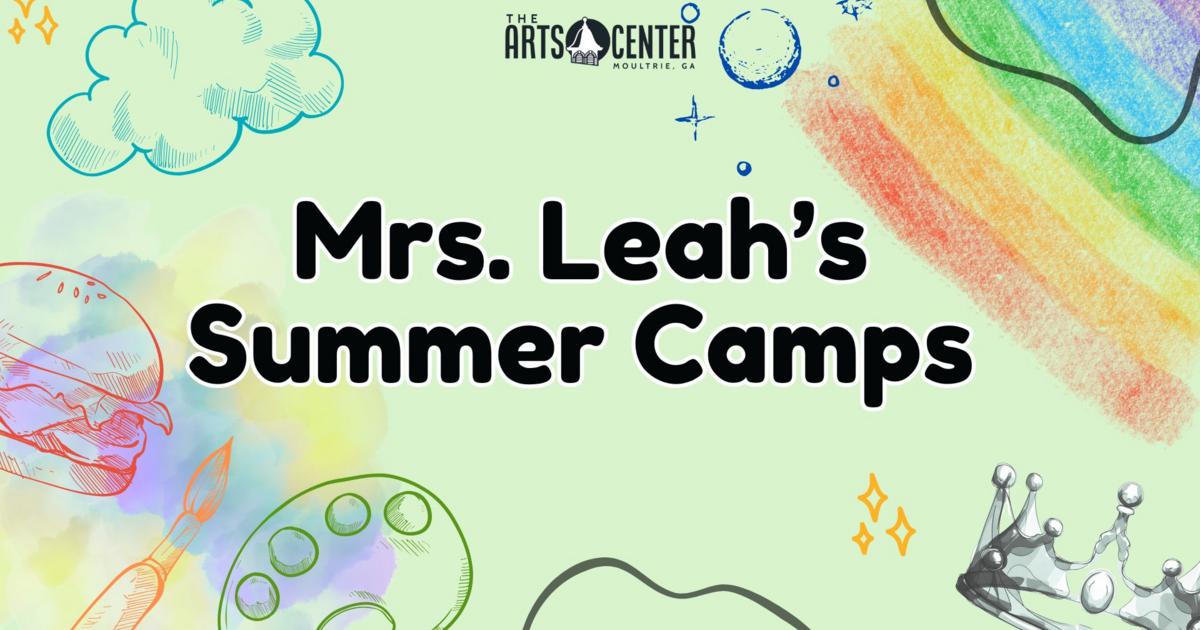 Colquitt County Arts Council Inc - 2026 Mrs. Leah Summer Camp