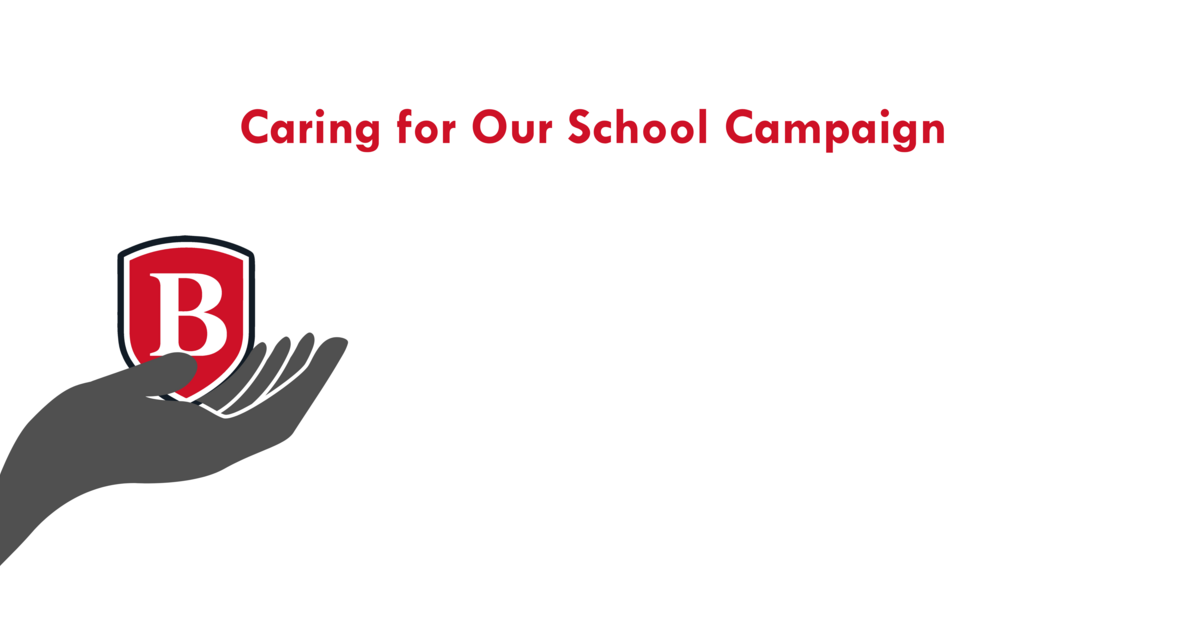 The Burlington School - Caring for Our School Campaign 2021-22