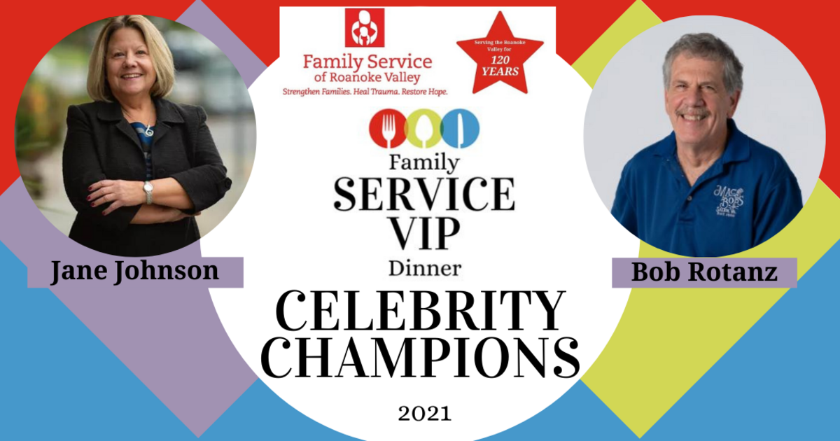 FAMILY SERVICE OF ROANOKE VALLEY - Jane Johnson and Bob Rotanz's 2021 ...