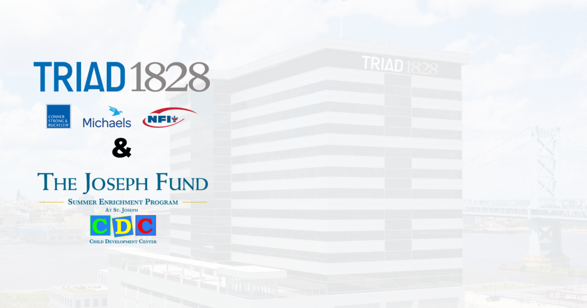 The Joseph Fund Inc - TRIAD 1828 Gives Back to Our Community with The ...