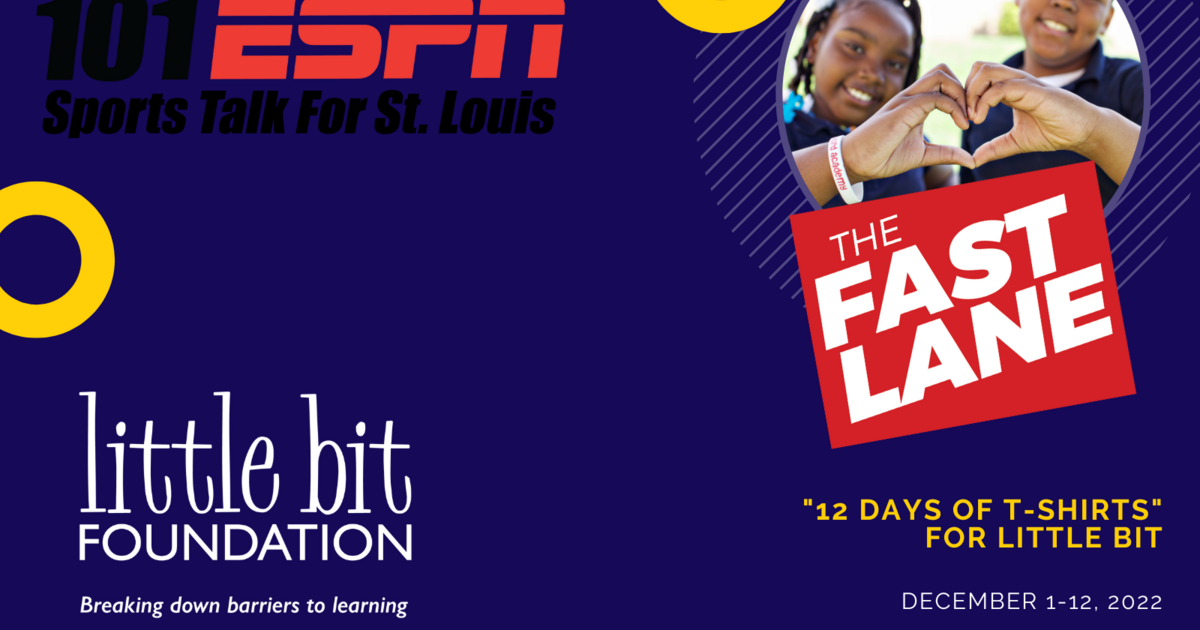 THE LITTLE BIT FOUNDATION - 101 ESPN and The Fast Lane's “12 Days Of T ...