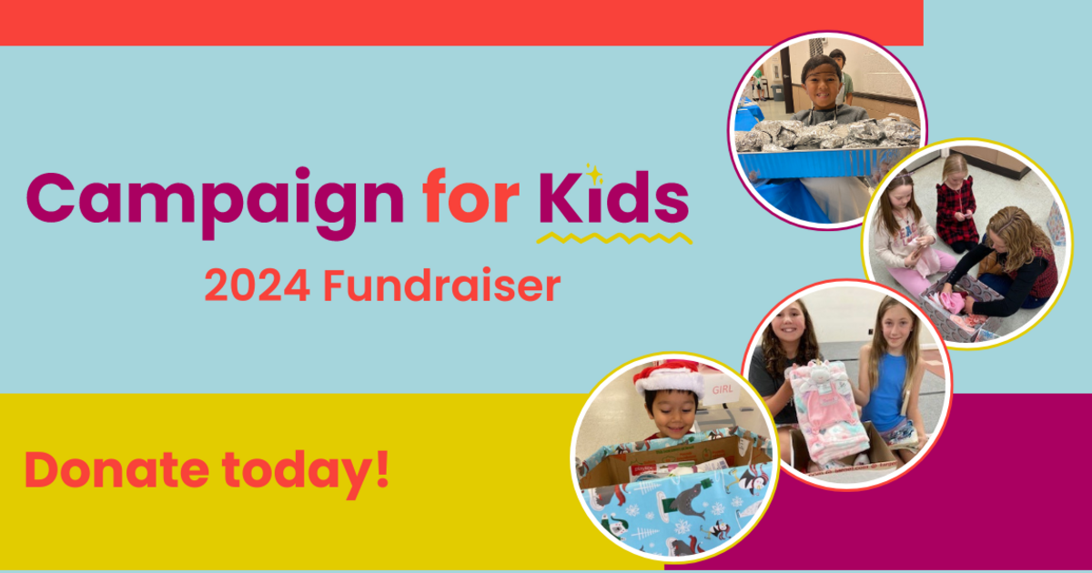 Kids Give Back - Campaign for Kids 2024
