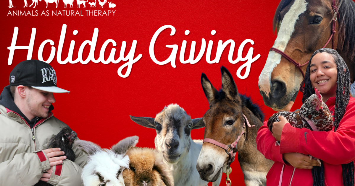 ANIMALS AS NATURAL THERAPY - 2022 Giving Trees