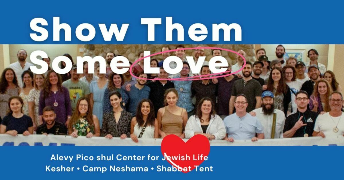 Pico Shul - Show Them Some Love — 2022 Year-End Campaign