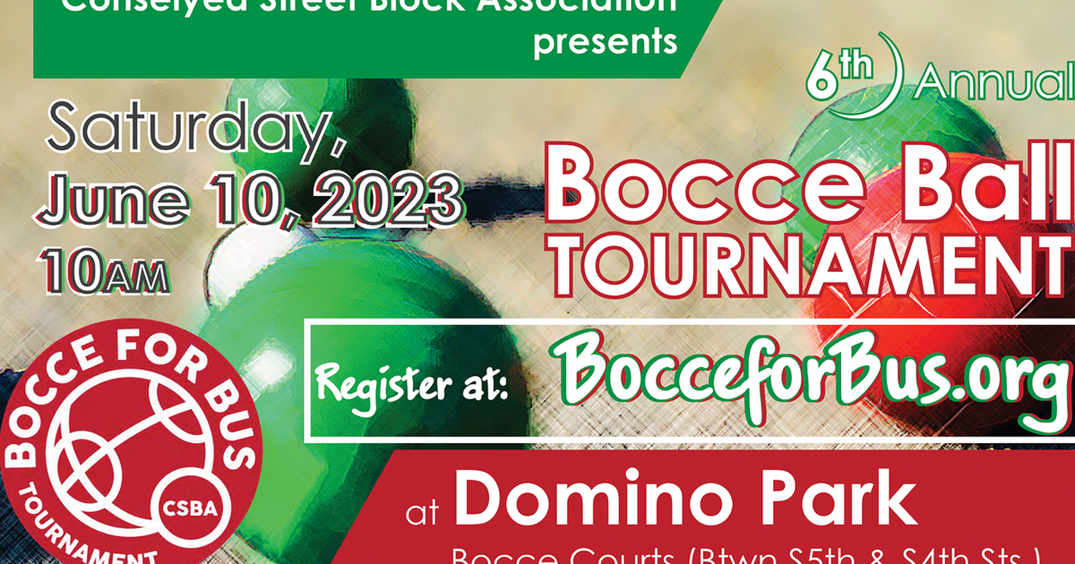 St. Nicks Alliance Corp - 6th Annual Bocce for Senior Bus