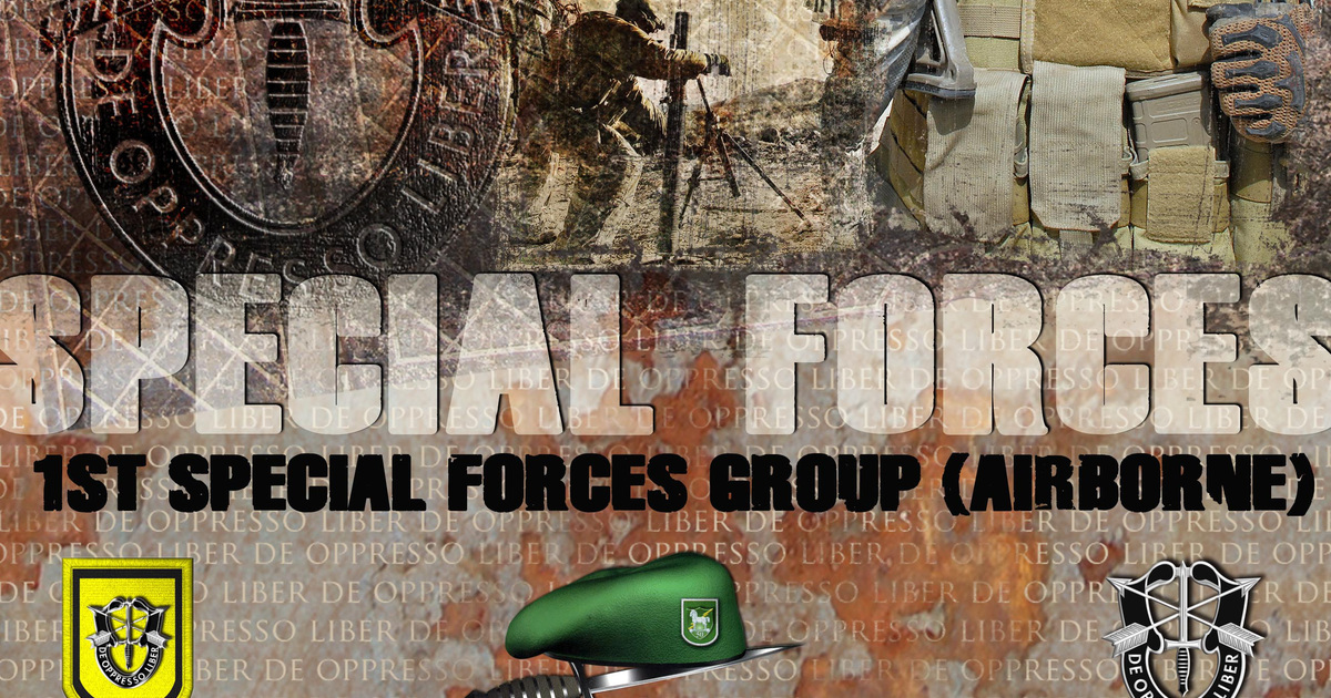 SPECIAL FORCES SCHOLARSHIP FUND - 1SFG Giving Page