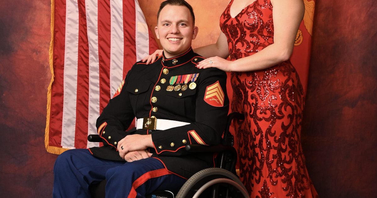 7 Days for the Troops - Caleb Wells Track Chair