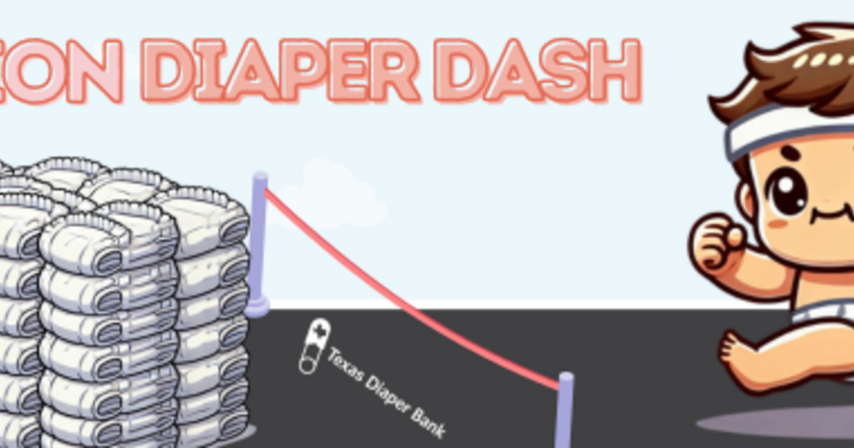 Texas Diaper Bank - Million Diaper Dash