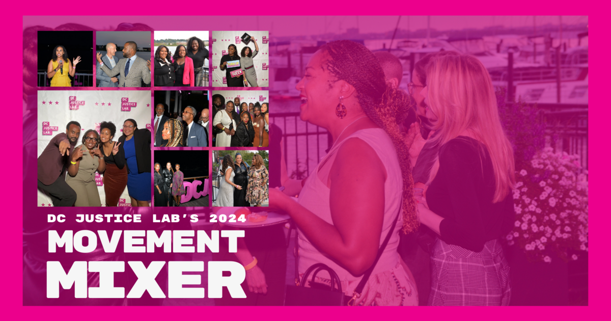 DC Justice Lab - Movement Mixer '24 Sponsorship
