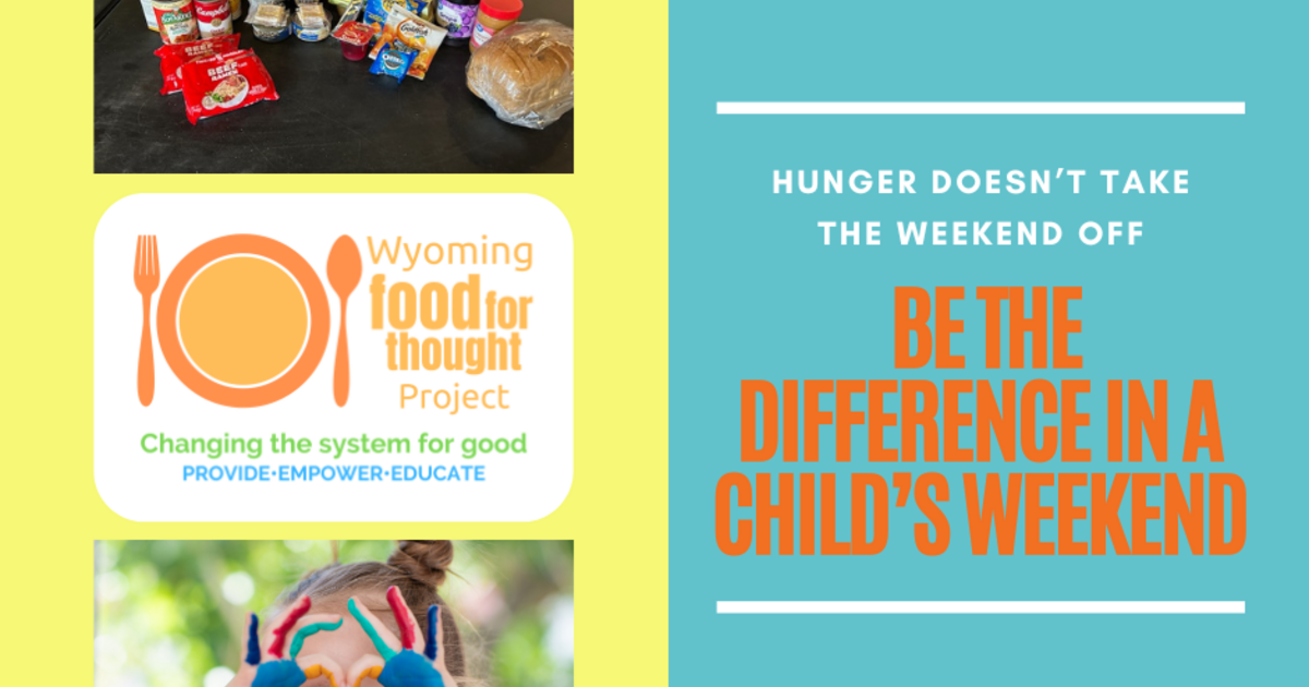 Wyoming Food for Thought Project - Weekend Bags