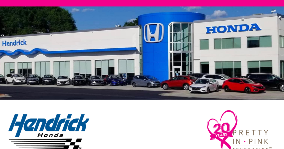 PRETTY IN PINK FOUNDATION INC - Hendrick Honda Looks Pretty In Pink 2024