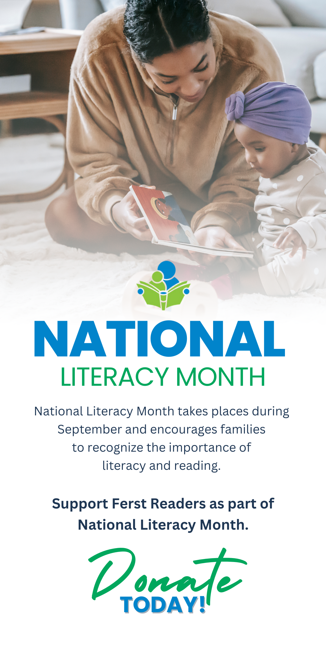 Ferst Readers, Inc. - September is National Literacy Month