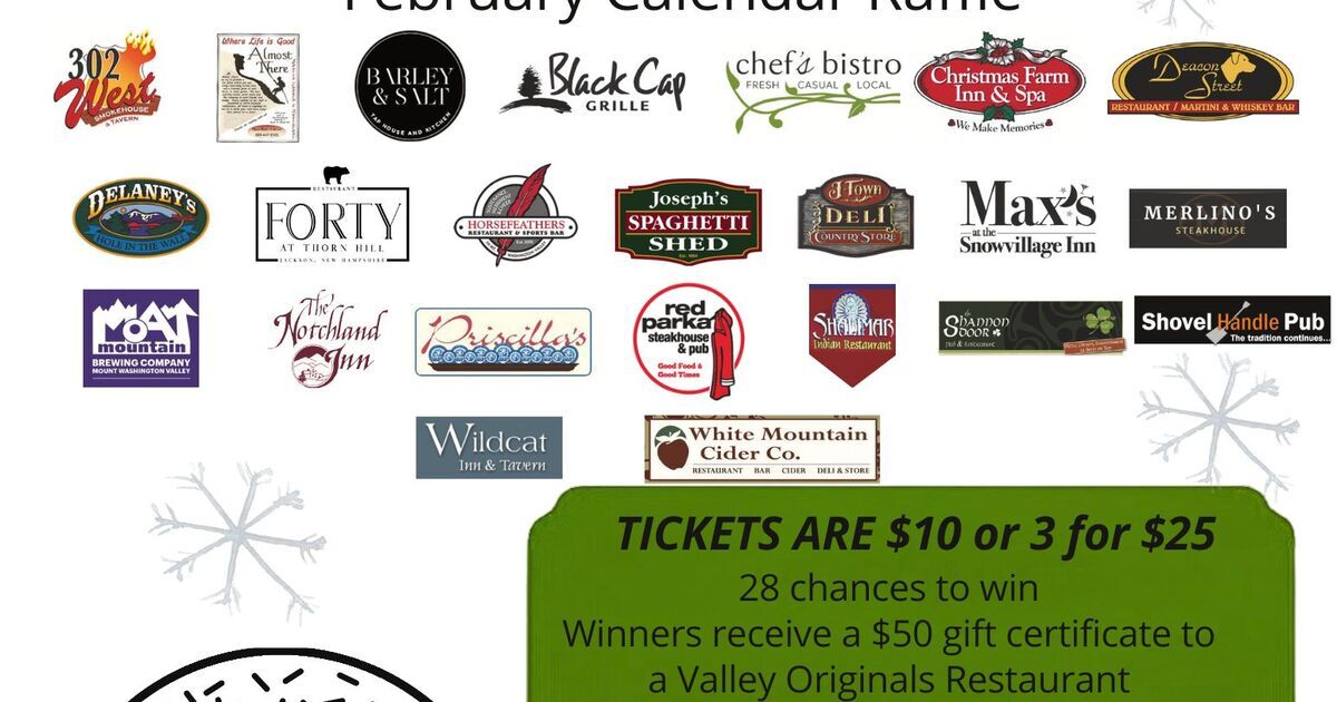 CONWAY AREA HUMANE SOCIETY - February Raffle 2025-Valley Originals