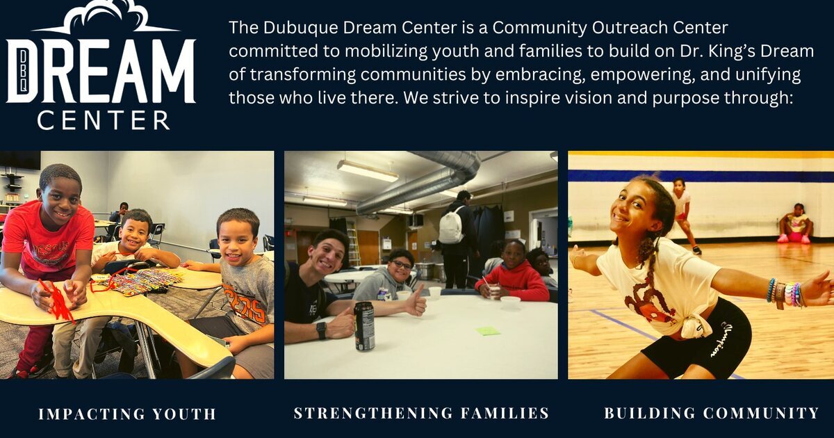 Dubuque Dream Center Inc - DBQ Dream Center 2025 Student Sponsorship ...