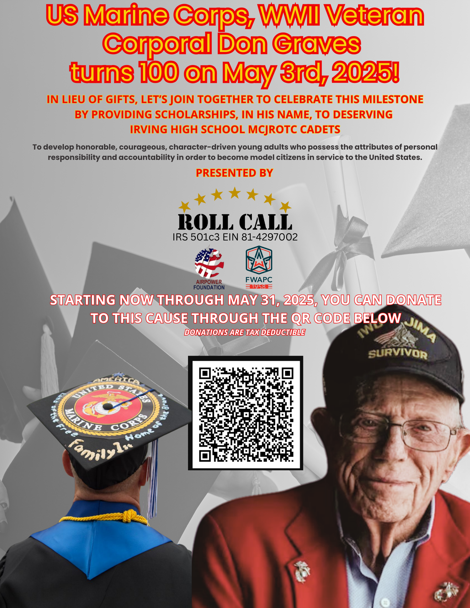 Roll Call of North Texas - Don Graves Irving HS Marine Corps JROTC ...