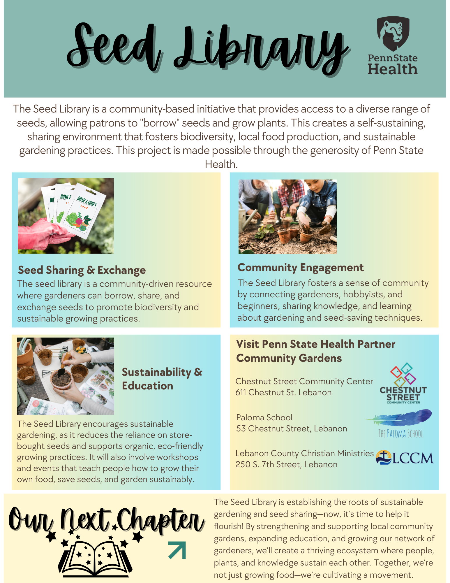 Lebanon Community Library Association - Seed Library