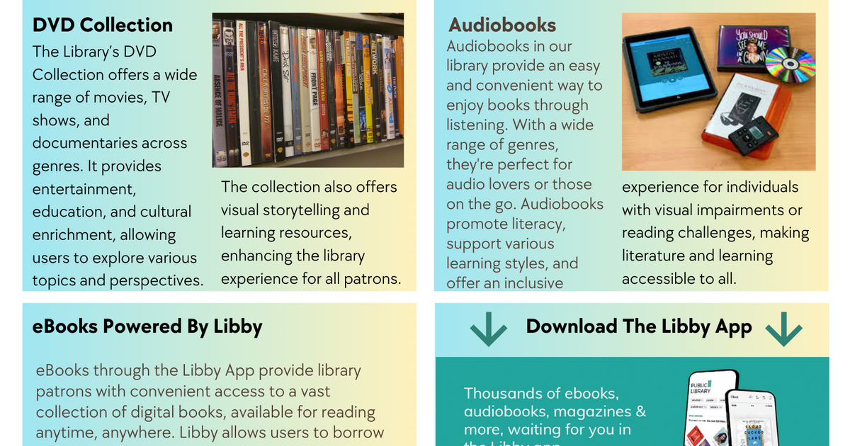 Lebanon Community Library Association - Audio & Visual