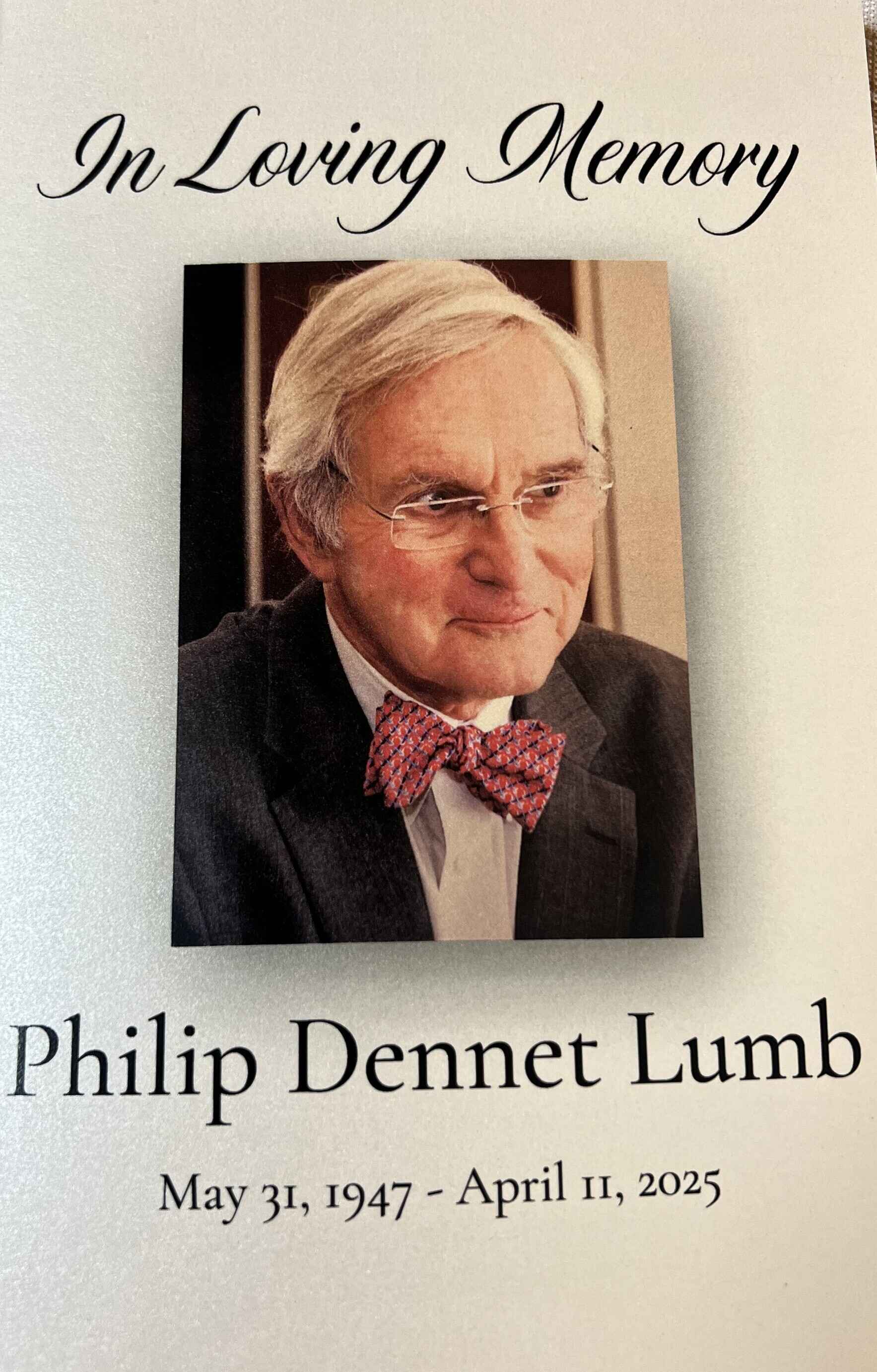 ST CAMILLUS CENTER FOR SPIRITUAL CARE - In memory of Dr. Philip Lumb