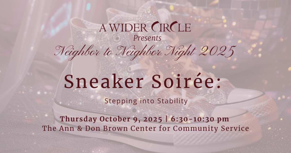 A Wider Circle - Sponsor Neighbor to Neighbor Night 2025