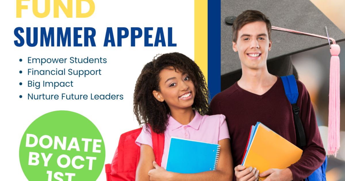 CENTENNIAL EDUCATION FOUNDATION - Summer Appeal - CEF Scholarship Fund