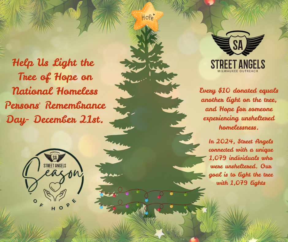 STREET ANGELS INC - Light The Tree of Hope 2025